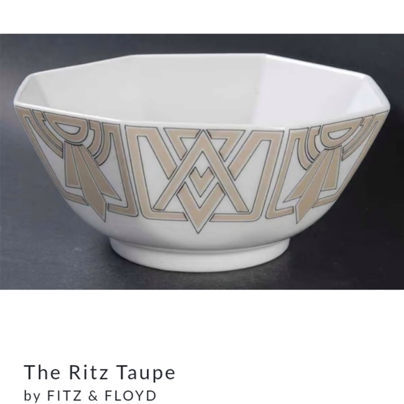 Fitz and Floyd | Dining | The Ritz Taupebyfitz Floyd | Poshmark